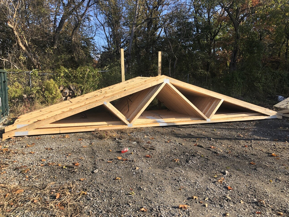 Standard Truss 4/12 Roof Pitch | PBS Direct